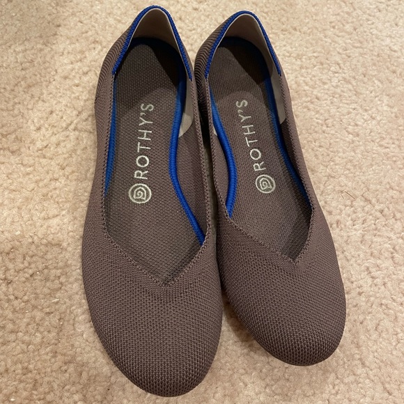 Rothy's | Shoes | Rothys Purplegray Size 8 The Flat | Poshmark